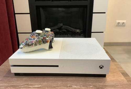 Xbox One s 500 gb + игры