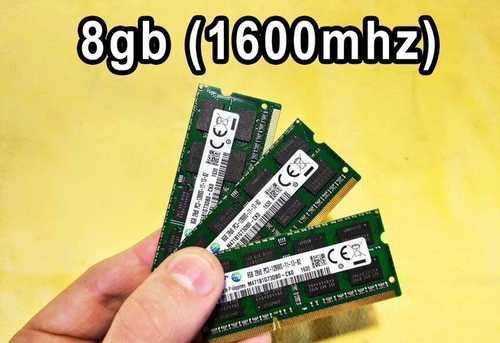 DDR3 8Gb Samsung Оперативная память для ноутбука