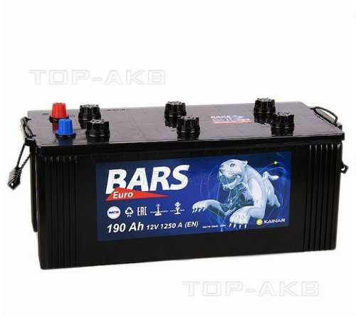 Аккумулятор bars 190 Ач обр