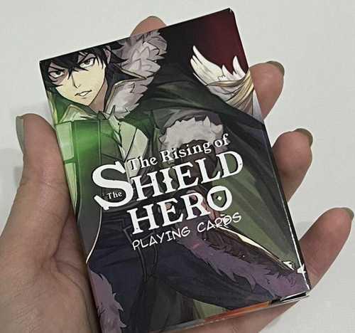 Игральные сувенирные карты shield hero