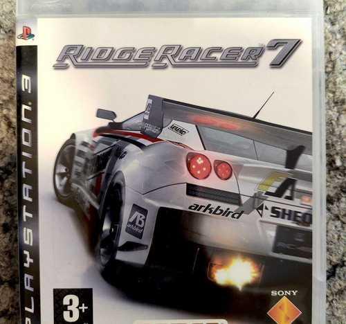 Редкий Ridge Racer 7 для ps3 (эксклюзив)