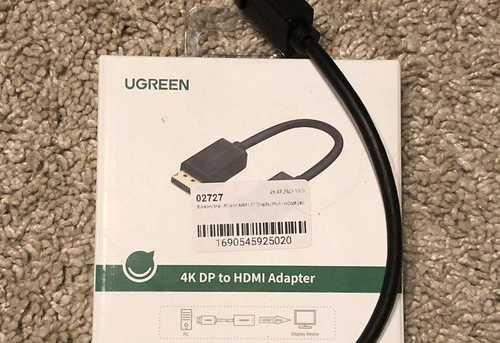 DP-hdmi переходник Ugreen MM137