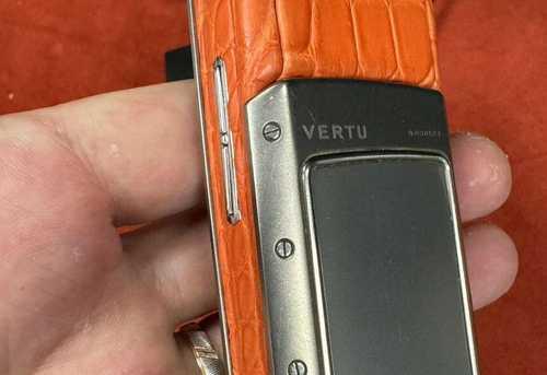 Vertu Ascent Black Leather