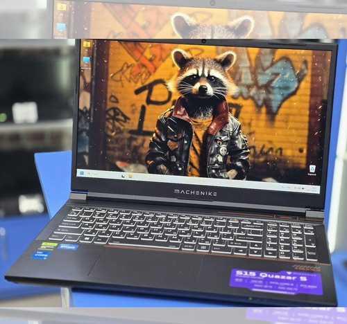 Игровой machenike RTX 3050" i5-12450H 16gb SSD 512
