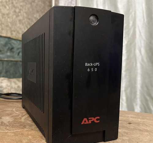 Ибп бесперебойник APS BC650-RS Black-UPS