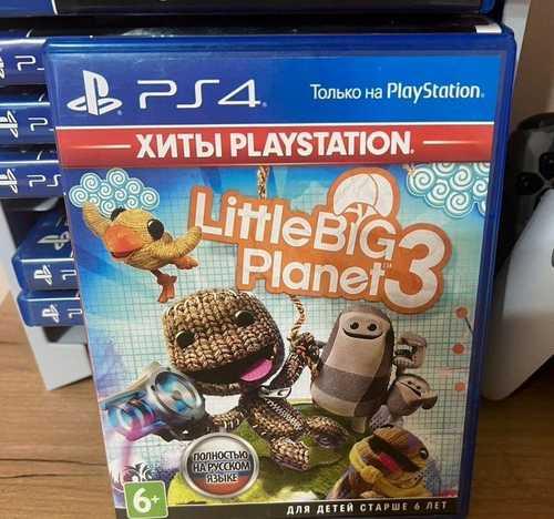 Little big planet 3 ps4 диск