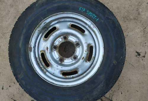 Kia Sportage 1 диск колесный железный с резиной