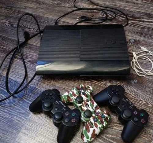 Sony playstation 3 прошитая 3 джойстика