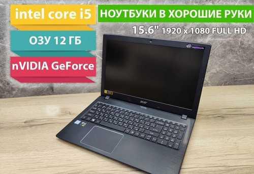 Acer / intel i5 / 12gb / geforce gtx 950m 2gb