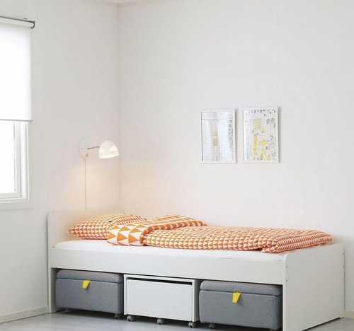 Кровать IKEA слэкт