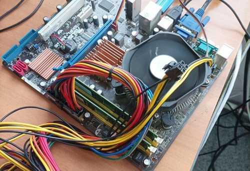 Комплект Asus P5KPL, Pentium E5300, 4GB DDR2