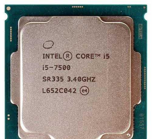 Комплект Intel Core i5 7500. MSI B250m Mortar