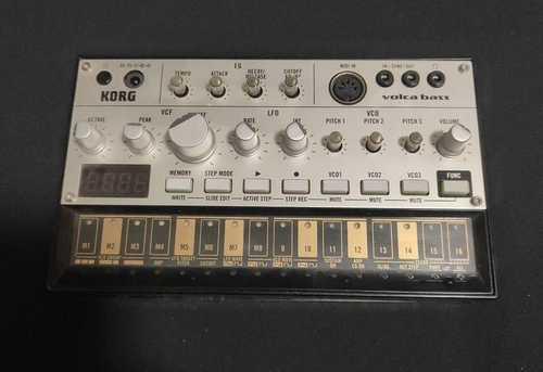 Korg Volca Bass синтезатор басс машина