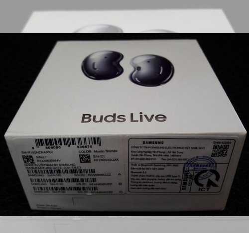 Беспроводные наушники Samsung buds live