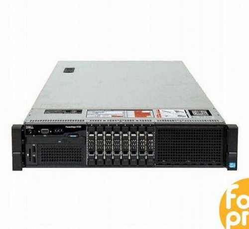 Сервер dell R720 8SFF 2xE5-2630v2 64GB, H710