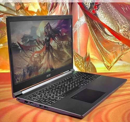 Игровой ноутбук Acer Aspire 7 / GTX 1650 / R5