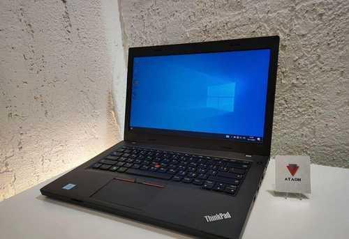 Ноутбук Lenovo ThinkPad: Core i3 6100U, 8GB, SSD