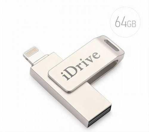 Флеш карта iDrive mini USB/Lightning для iPhone 64