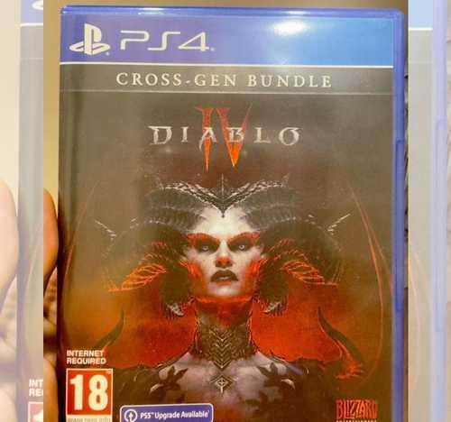 Diablo 4 ps4 диск