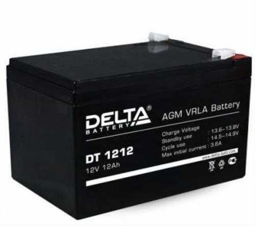 Аккумулятор Delta DT 1212 12 а/ч