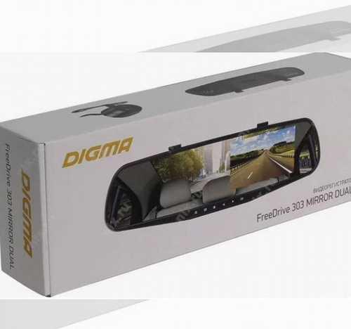 Видеорегистратор Digma FreeDrive 303 Mirror Dual B