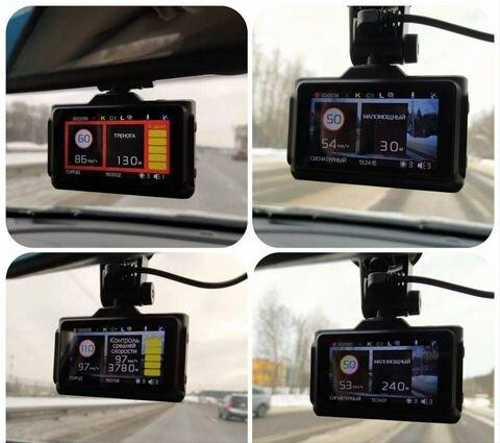 Автомобильный видеорегистратор с радар-детектором