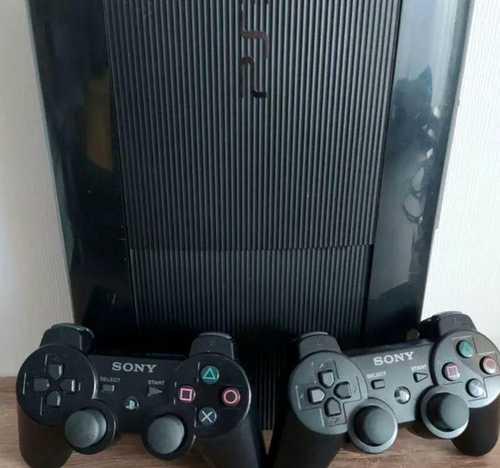 Прошитая PlayStation 3 Super Slim 500Gb   100 игр