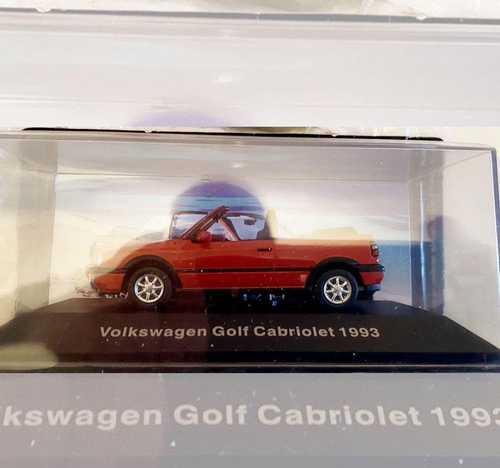 Модель Volkswagen golf cabriolet (1993) 1:43 IXO/V