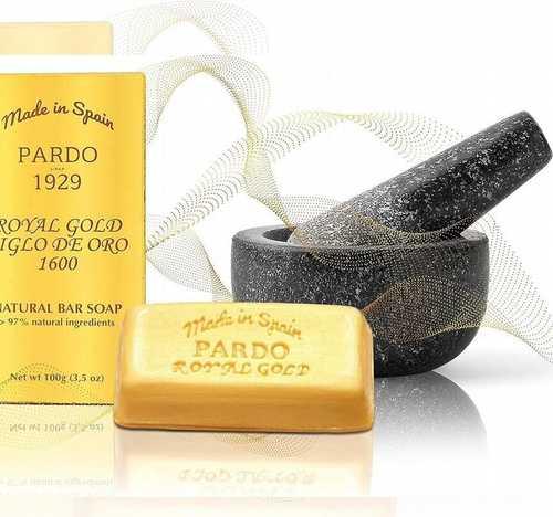 Мыло Pardo Royal Gold (золотое) Испания