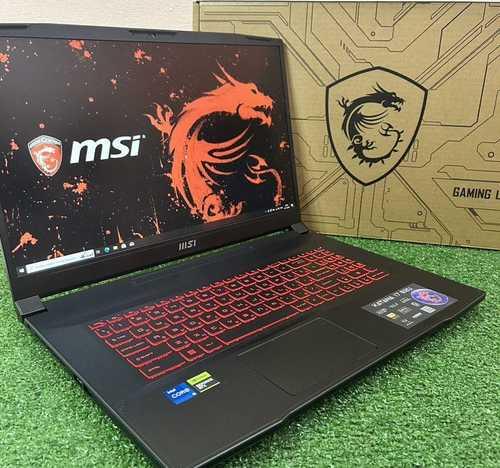 Новый MSI Katana 17,3" на i5-12450H/RTX2050/SSD