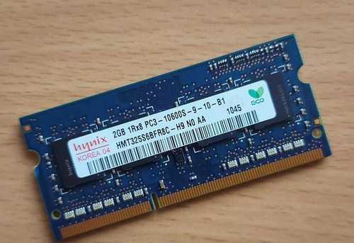 Оперативка DDR3 Hynix для ноутбука 2Gb, Корея