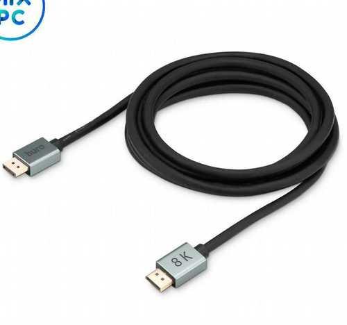 Кабель DisplayPort Buro BHP-DPP-1.4-1.5 1.5м