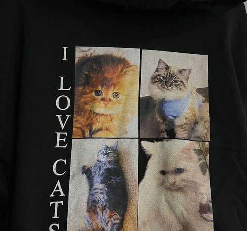 В Наличии Balenciaga I Love Cats Худи