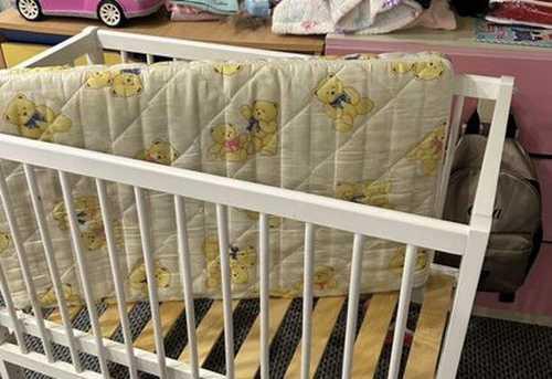 Кровать колыбель для новорожденных маленькая