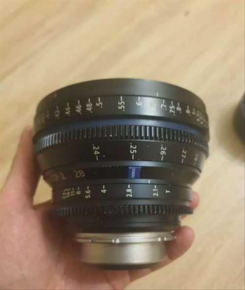 28mm Carl Zeiss compact prime CP. 2