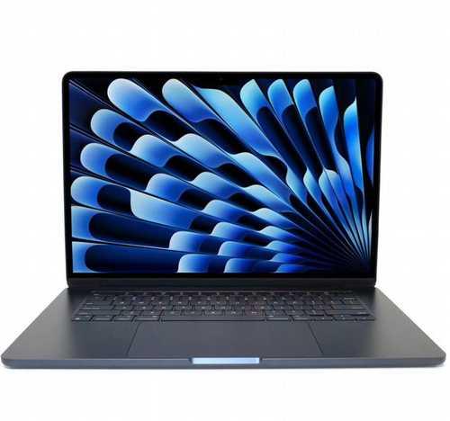 Ноутбук Apple MacBook Air 15 2024 mryv3, Apple M3/8Gb/SSD512Gb/M3 10-Core/15"/macOS/полуночный черны