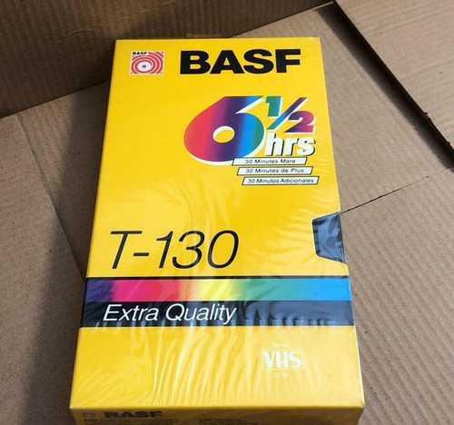 Видеокассета VHS BASF T-130 с записью