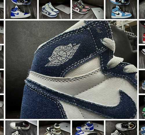 Уличные Кроссовки Nike Air Jordan 1 Ассортимент Ра