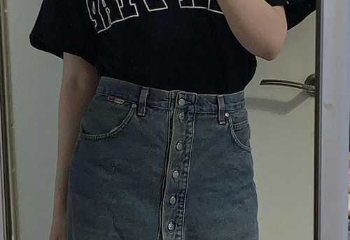 Джинсовая мини юбка Morgan Jeans