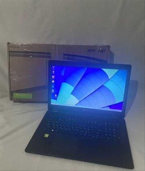 Мощный ноутбук Acer 17,3’’ для игр и работы