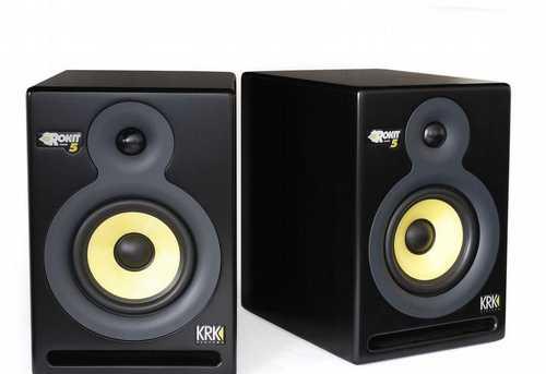 KRK Rokit 5 Studio Monitors + 10S Studio Subwoofer