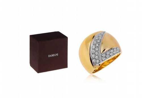 Золотое кольцо с бриллиантами 0.53ct Damiani