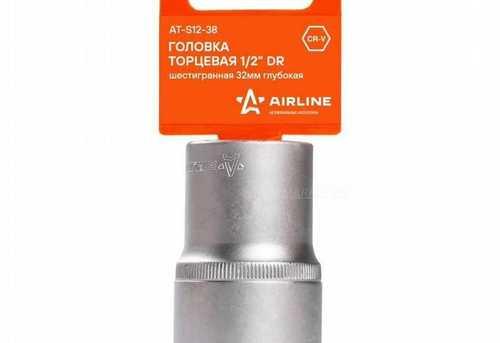 Airline AT-S12-38 Головка торцевая 1/2 DR шестигра