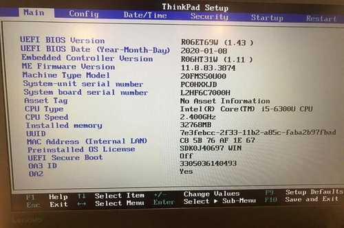 Спб Lenovo ThinkPad T460 32Gb RAM IPS Touch