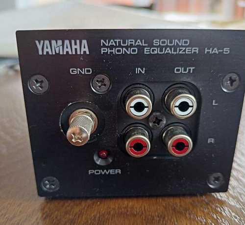 Фонокорректор Yamaha HA-5 для проигрывателя винила