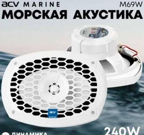 ACV marine M69W *6x9 2-х полосная морская акустика