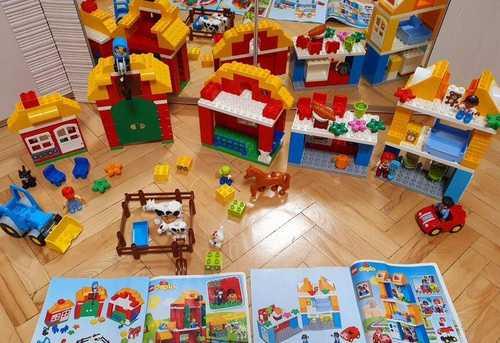 Lego duplo Большой семейный дом и Ферма