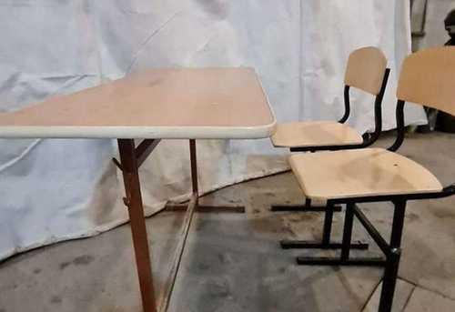 Столы и стулья бу школьные