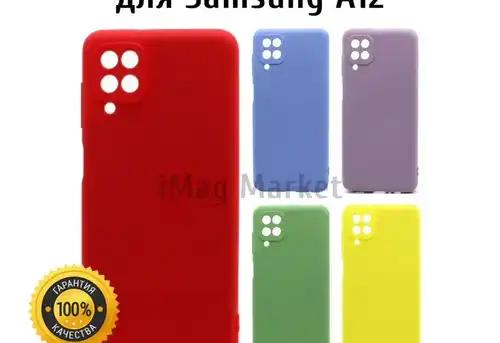 Силиконовый чехол для Samsung A12 Samsung M12