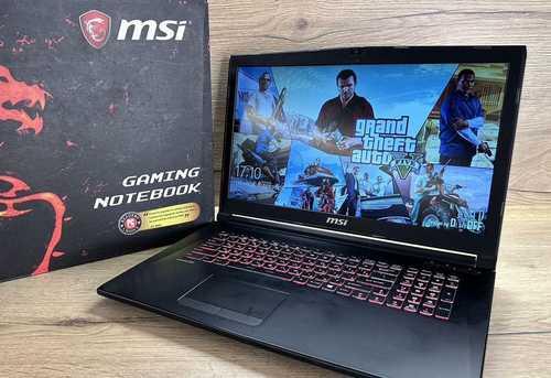 Игровой ноутбук MSI i7/GeForce GTX/16gb/1256 SSD